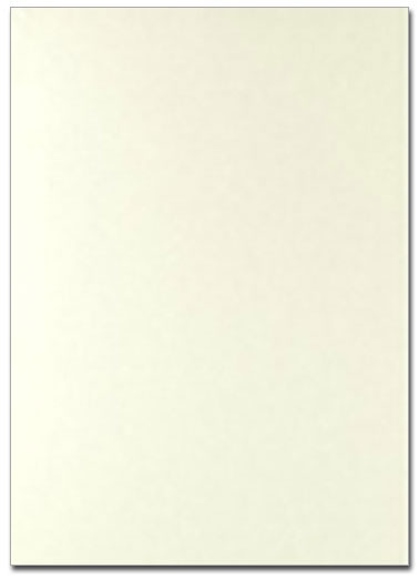Stardream Quartz - 5 x 7 cut invitation - Blank Paper