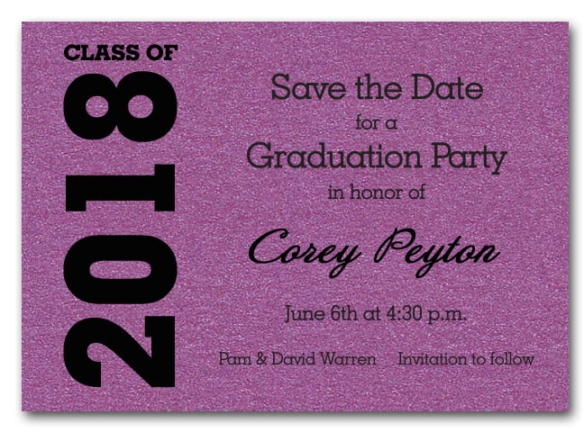 shimmery-purple-graduation-save-the-date-cards