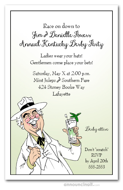 Graduation Invitations Southern Theme Party